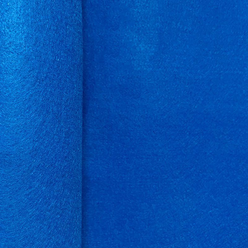 Carpete para Eventos Semi Resinado Azul Royal | Minas Couros