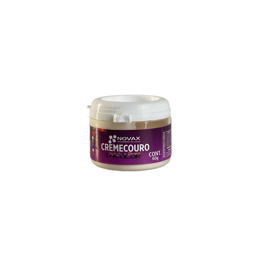 Cremecouro Incolor Novax 60g | Minas Couros